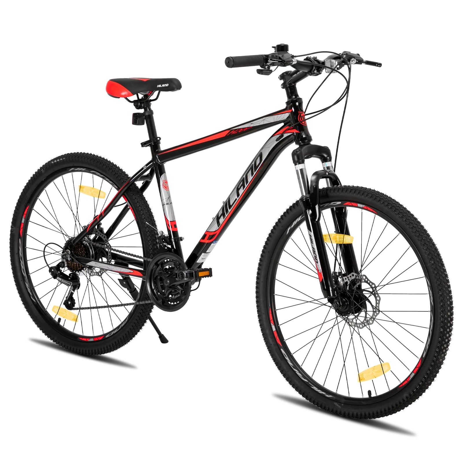 Hiland Mountain Bike, Multi-Spokes,Shimano 21 Speeds Drivetrain,Alumin ...